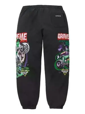 Supreme Grave Digger Track Pants - Grey