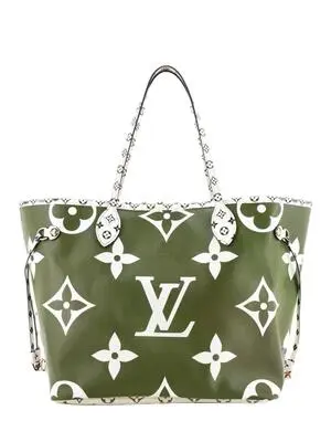 LOUIS VUITTON Neverfull Nm Limited Edition Colored Monogram Giant Mm Tote Bag - Green