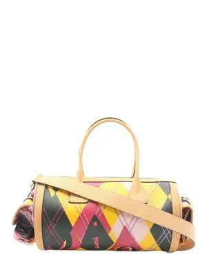 Dior Geometric Print Tote Bag - Neutrals