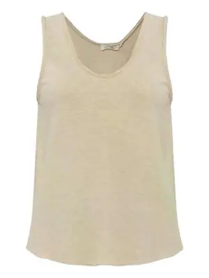 American Vintage Sonoma Raw-edge Tank Top Neutrals