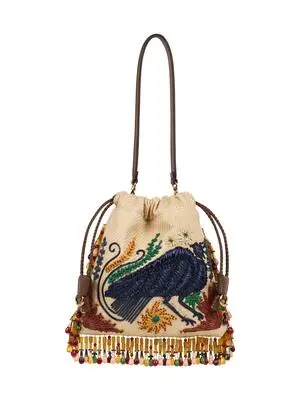 ETRO Etro Small Kalispera Raffia Bag
