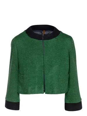 CONQUISTA Long Sleeve Bolero - Green