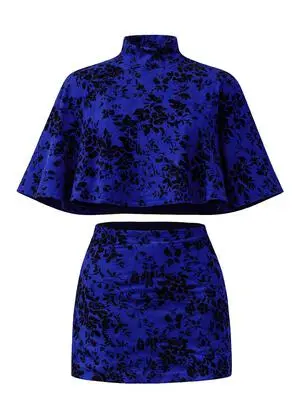 MAUI X LOLITA Imani Cape Set - Blue