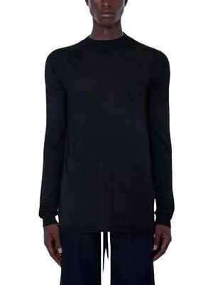 Rick Owens Level Lupetto Long-sleeve Sweater - Black
