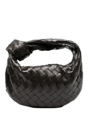 Bottega Veneta Jodie Mini Leather Handbag - Brown