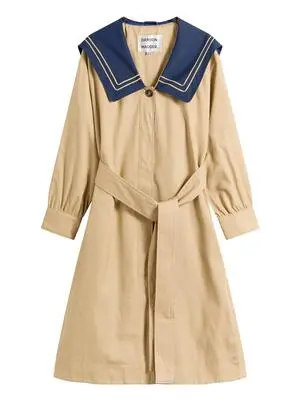 DAMSON MADDER Ella Trench Coat - Tan