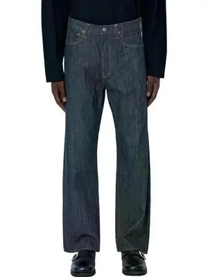 Visvim Social Sculpture Five-pocket Straight-leg Jeans - Blue