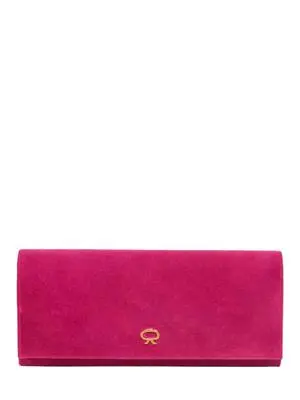 GIANVITO ROSSI Logo-detail Clutch Bag - Pink