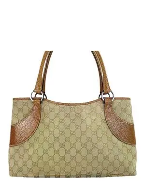 Gucci 2000s Gg Canvas Tote Bag - Neutrals