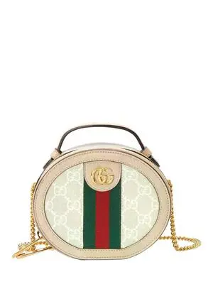Gucci Mini Ophidia Chain Bag - Neutrals