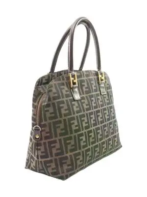 Fendi 2010s Zucca Tote Bag - Brown
