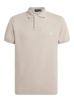 Polo Ralph Lauren Cotton Mesh Polo Shirt - Ivory