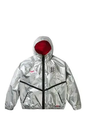 Nike X Palace England Anthem Hooded Jacket - Grey