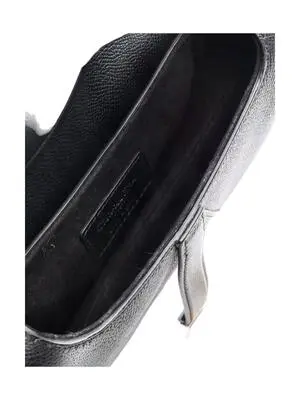 Dior 2010s Saddle Mini Shoulder Bag - Black