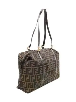 Fendi 2000s Zucca Tote Bag - Brown