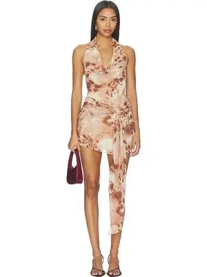 LOVERS AND FRIENDS Amber Mini Dress In . Also - Multi