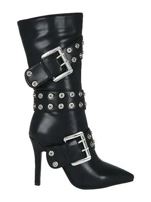 NIIHAI Slouch Buckle Boot In . Also - Black