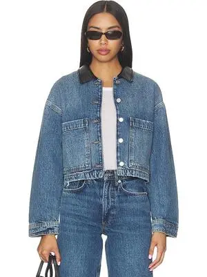 ANINE BING Yuma Jacket In . Also - Blue