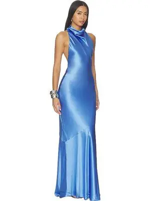 Retrofete Idonie Dress In . Also - Blue