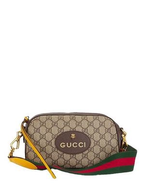 FWRD RENEW Gucci Neo Vintage Messenger Bag - Beige