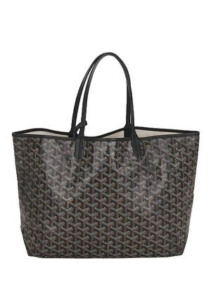 FWRD RENEW Goyard Saint Louis Pm Tote Bag - Black