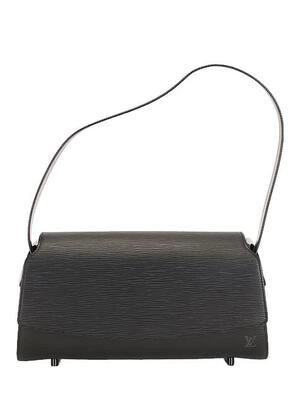 FWRD RENEW Louis Vuitton Epi Nocturne Pm Shoulder Bag - Black