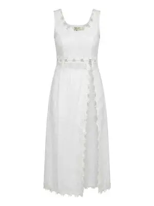 MUDA CLOTHING FZ LLC Margot Linen Top - White