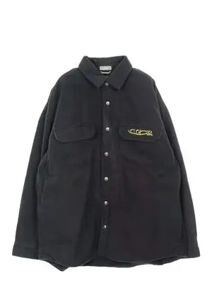 Dior 2020s Embroidered Overshirt - Blue