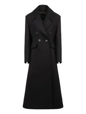Max Mara Bouquet Coat - Black