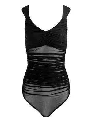 Alice + Olivia Renee Bodysuit - Black