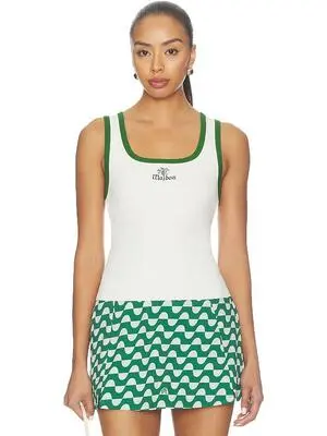 MALBON Abella Tank Top In . Also - Ivory