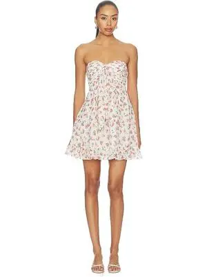 For Love & Lemons Teagan Mini Dress In . Also - Multi