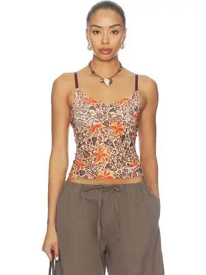 JULIET JOHNSTONE Mesh Cami In . Also - Multi