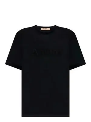 TWINSET Bead-embellished T-shirt - Black