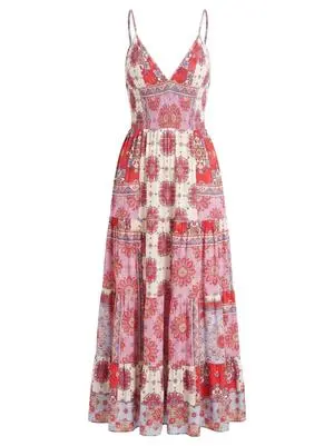 Yumi Kim Kuhio Crimson Maxi Dress - Red