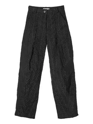 Cecilie Bahnsen Darmela Begonia-jacquard Tapered Trousers - Black