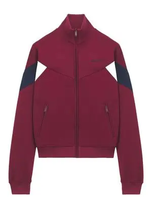 Alexander McQueen Logo Track Jacket - Burgundy