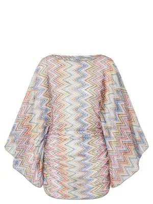 Missoni Striped Crochet-knit Cover-up - Multi