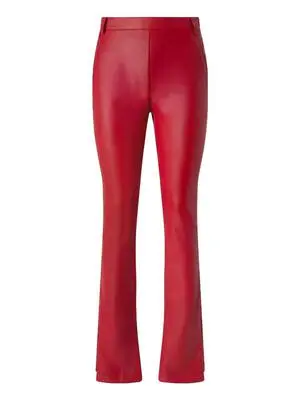 PINKO High-Shine Fla Trousers