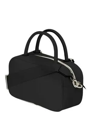 Karl Lagerfeld Charms Top-handle Cross Body Bag - Black