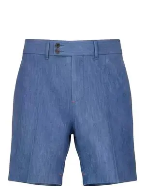 Isaia Tailored Shorts - Blue