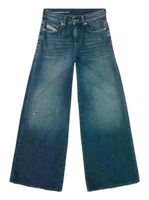 DIESEL® 1978 D-akemi Cotton Trousers - Blue