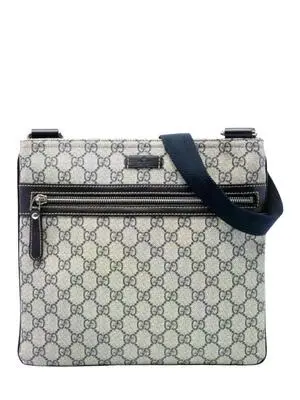 Gucci 2016-2026 Gg Supreme Crossbody Bag - Neutrals