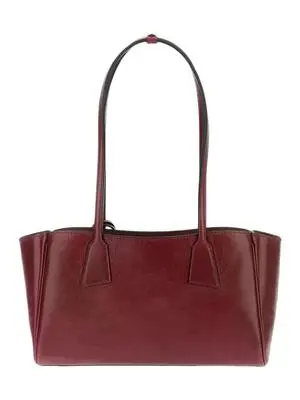 HIDESINS Crinkled-leather Shoulder Bag - Red