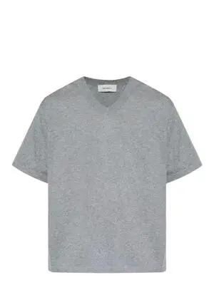 LISA YANG Brayden V-neck T-shirt - Grey