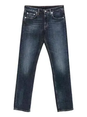 DONDUP Coco Faded Straight-leg Jeans - Blue