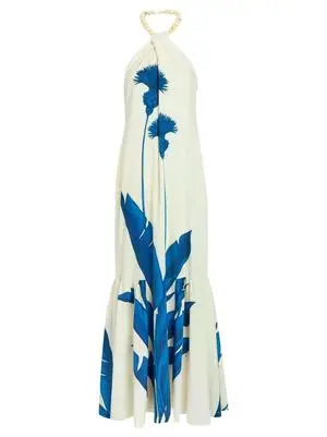 ANDRES OTALORA Viver Contigo Maxi Dress - Neutrals