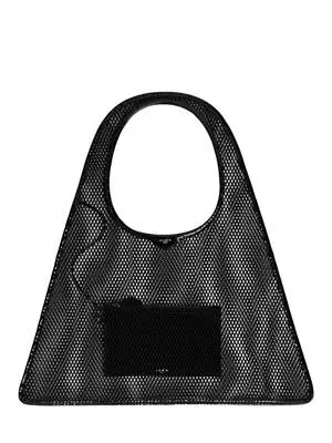 Alaïa Hobo Patent Leather Tote Bag - Black