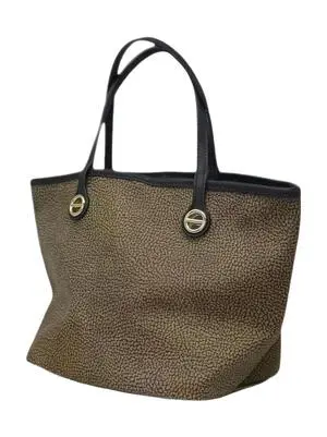 Borbonese Small Flight Tote Bag - Brown
