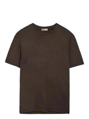 Herno Short-sleeve Crew-neck T-shirt - Brown